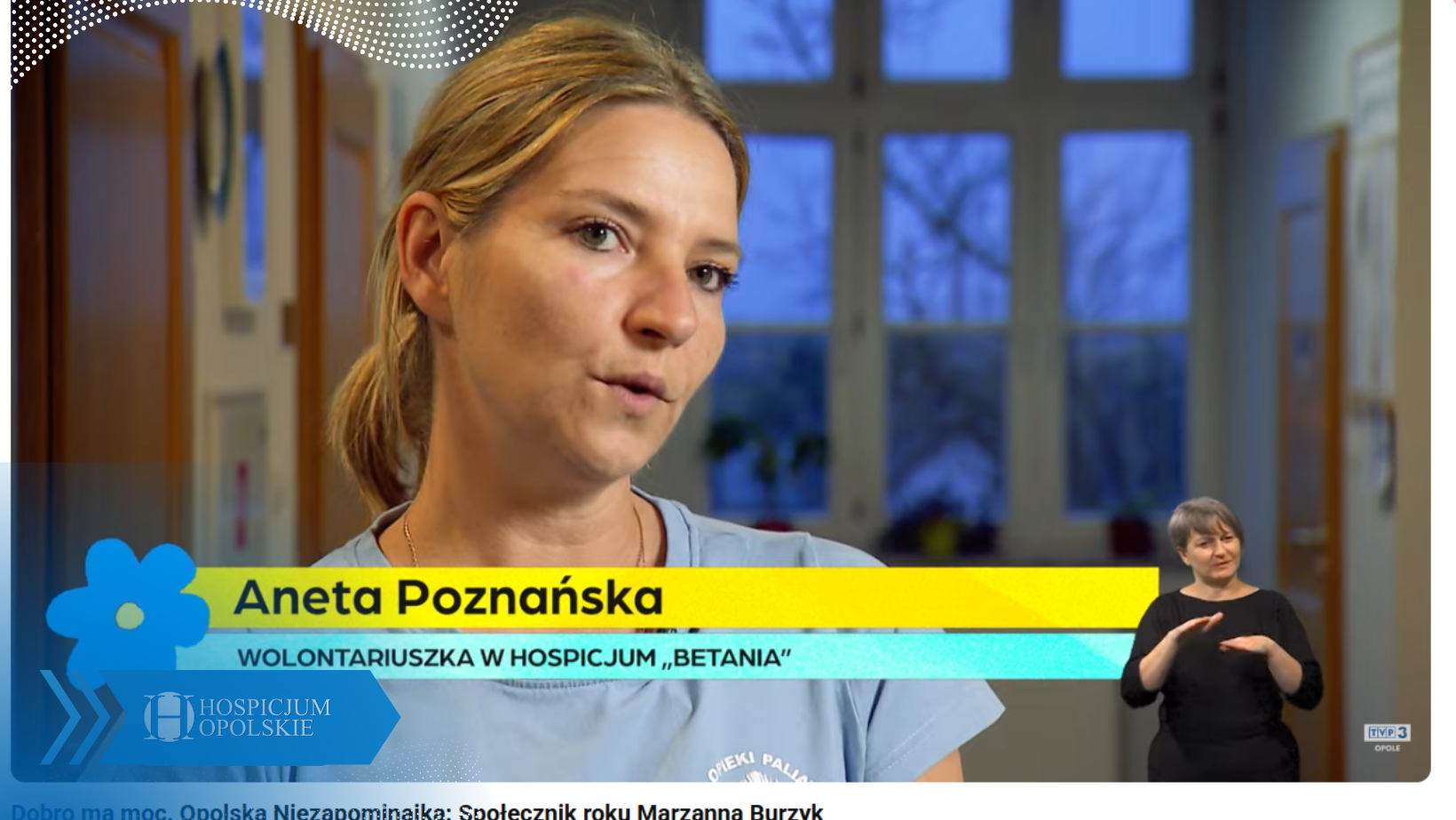 Dobro ma moc – Hospicjum "Betania" w Opolu
